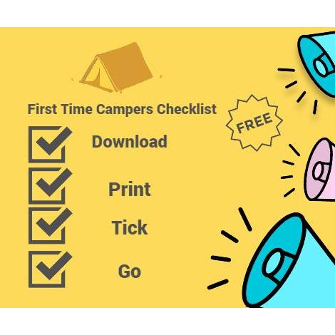 First Time Campers Checklist-Sunny Sydney Australia